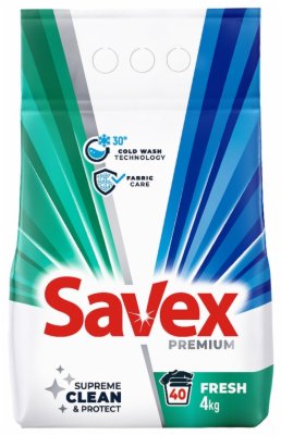 DETERDŽENT ZA VEŠ FRESH SAVEX 4KG
DETERDŽENT ZA VEŠ FRESH SAVEX 4KG