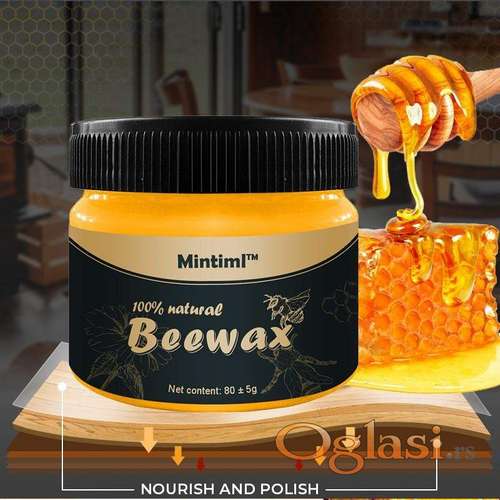 Beewax pčelinji vosak za drvene površine 1+1 Gratis