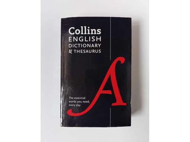 COLLINS ENGLISH DICTIONARY &; THESAURUS