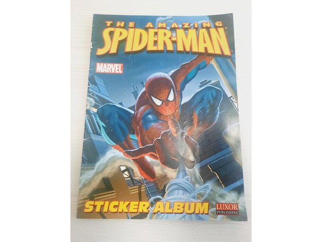 SPIDER MAN ALBUM SA SLIČICAMA  LUXOR