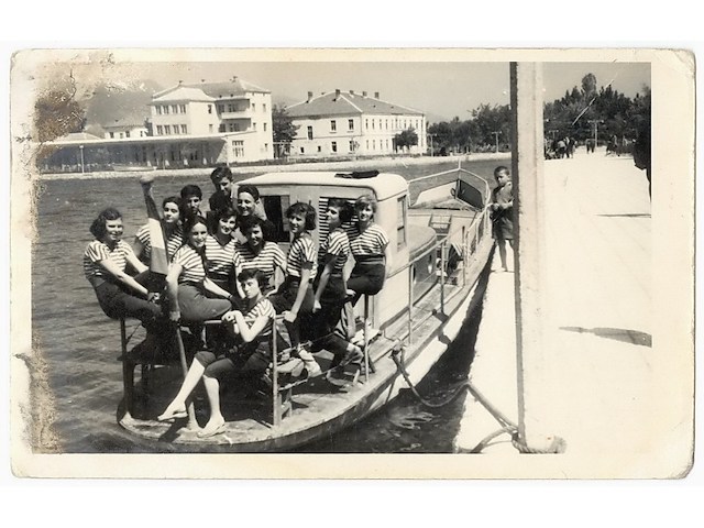 Ohridsko jezero, Struga - foto `Turist` Ohrid, 1955