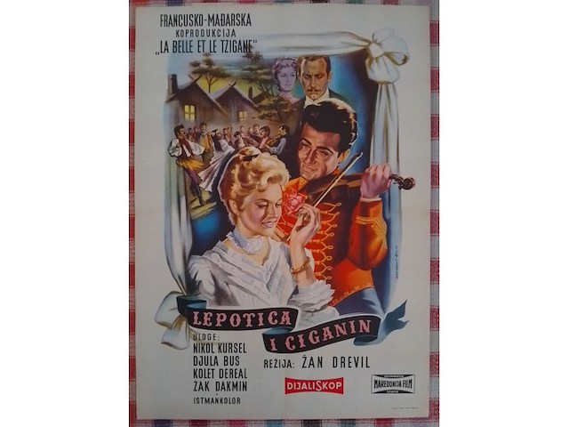 plakat LEPOTICA I CIGANIN