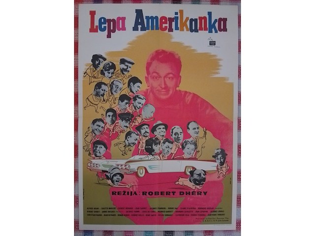 plakat LEPA AMERIKANKA