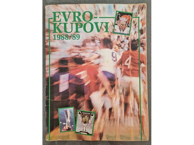 EVRO KUPOVI 1988/89 - PUN ALBUM
