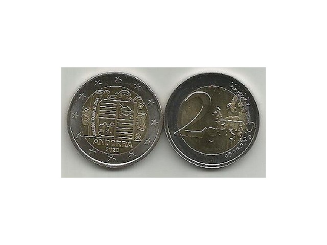 Andora 2 EUR 2020. UNC