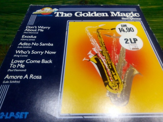 GOLDEN MAGIC SAXOPHONE 2lp