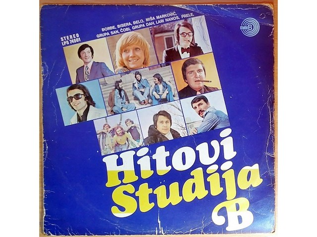 LP V/A - Hitovi Studija B (1974) Prele, DAH, SAN, VG