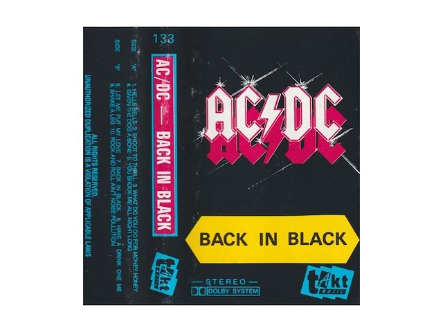 AC/DC - Back In Black