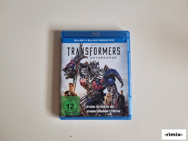 Blu ray  - Transformers: age of extinction