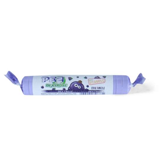 Bombone PEZ dextrose rolls crna ribiz. 39g