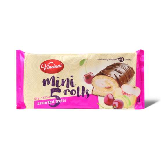 Rolat mini VINCINNI mešano voće 175g