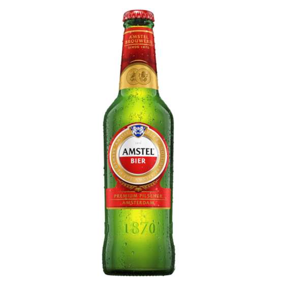 Pivo svetlo AMSTEL 0,33l