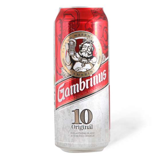 Pivo svetlo GAMBRINUS 0.5l