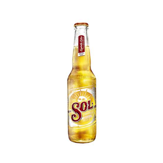 Pivo svetlo SOL 0.33l