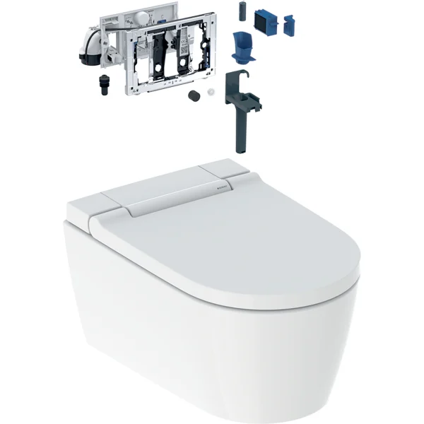 Geberit AquaClean Sela tuš WC komplet, konzolna WC šolja, DuoFresh