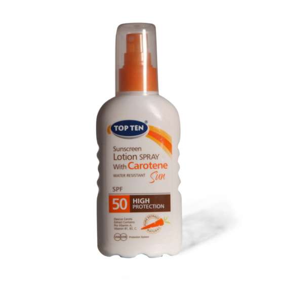 Losion za sunčanje TOP TEN Carotene spf50 180ml