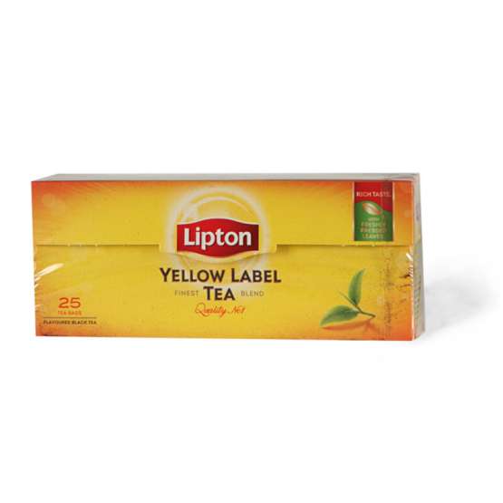 Crni čaj LIPTON Yellow Label 25x2g