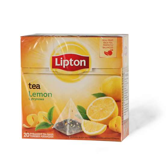 Crni čaj LIPTON aroma limun 20x1.7g