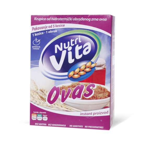 Ovas NUTRI VITA hidroterm.obradjen 250g