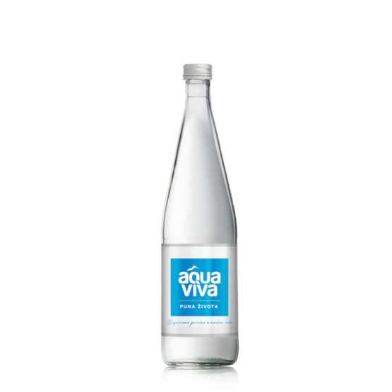 Negazirana voda AQUA VIVA staklo 0.75l