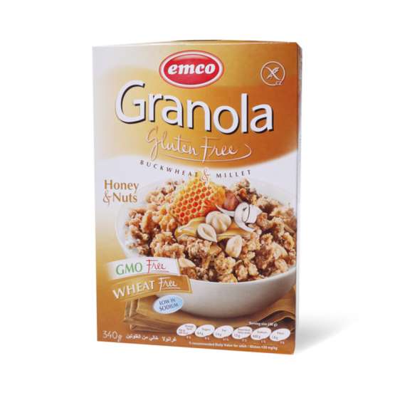 Musli EMCO sa medom i orašastim voćem bez glut.340g