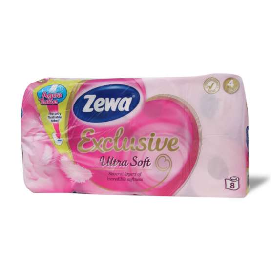 Toalet papir ZEWA četvorosloj. Exclus.UltraSoft 8/1