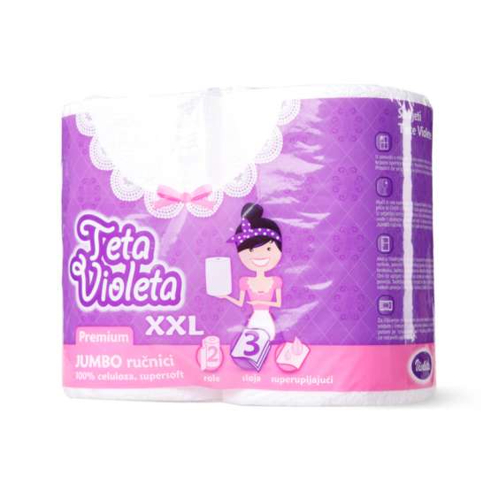 Ubrus VIOLETA Jumbo Teta 2/1