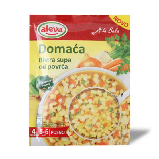 Povrtna supa ALEVA domaća bistra 45g