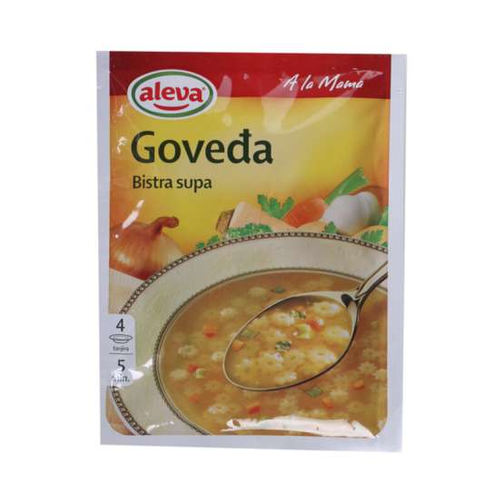 Govedja supa ALEVA bistra 60g