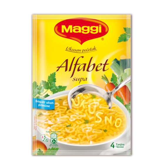 Supa MAGGI Alfabet 60g