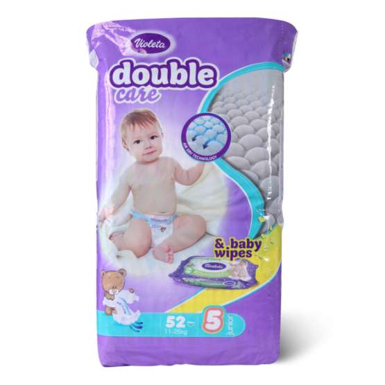 Pelene za decu VIOLETADC Air Dry 5 52kom