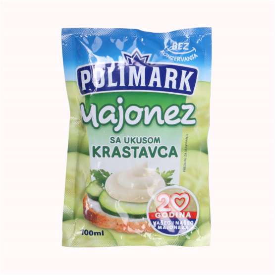 Majonez POLIMARK krastavac kesa100ml