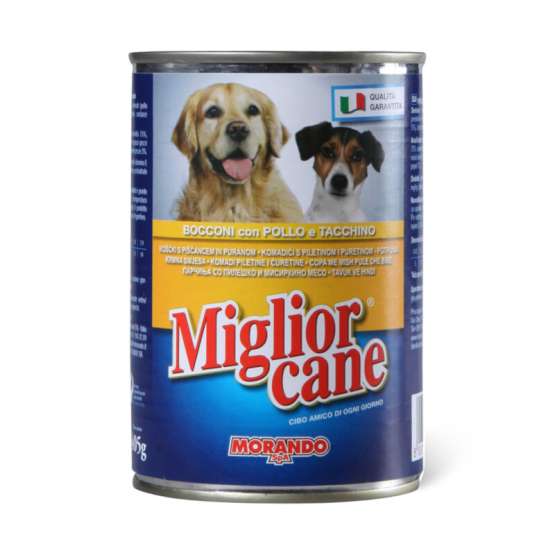 Hrana za pse MIGLIOR cane piletina konz.405g