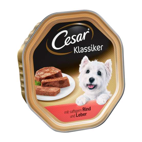 Hrana za pse CESAR posuda govedina i džigerica 150g