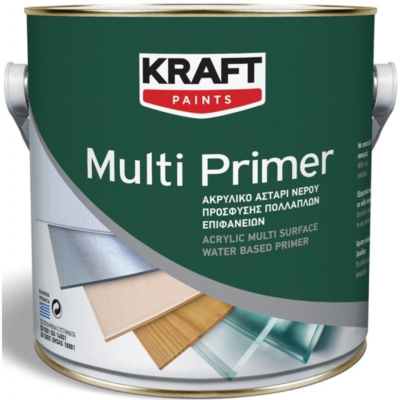 KRAFT PAINTS Multiprimer Siva - 0.75L