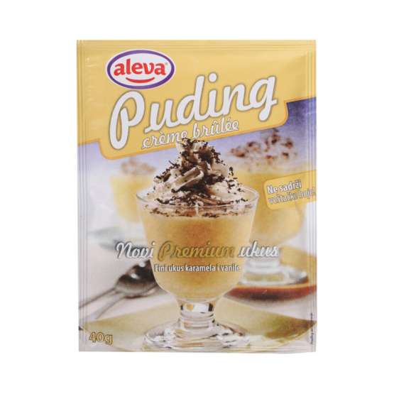 Puding ALEVA crem brule 40g