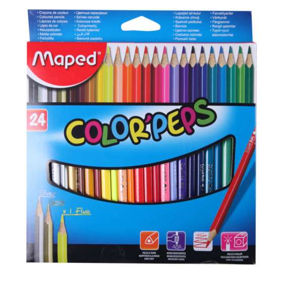 Drvene bojice Maped Colour Peps 24/