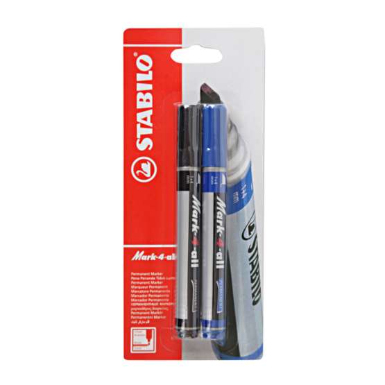 Marker permanent Stabilo 2/1 E-651/2