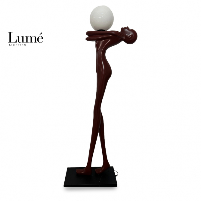 BELORE 30 PODNA LAMPA STATUA 1*E27 MAROON 202256