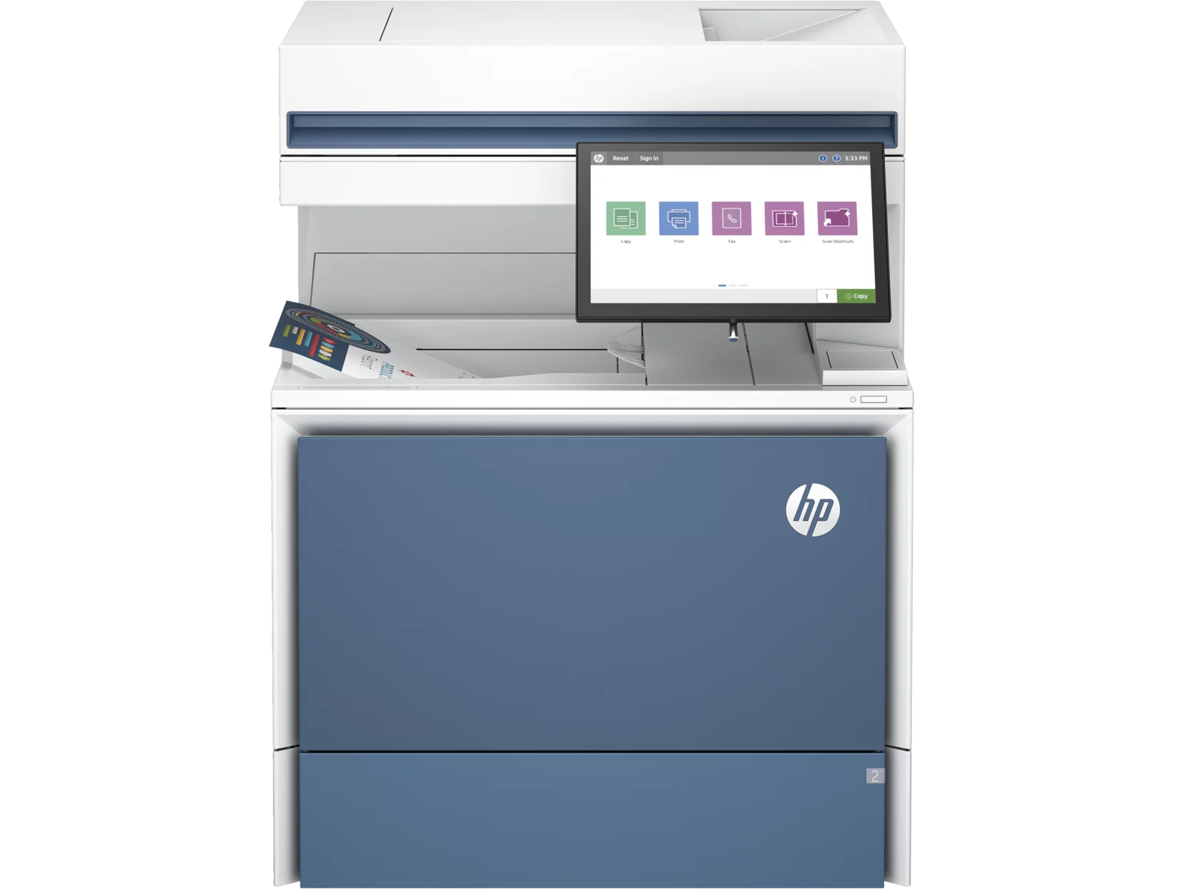 HP Color LaserJet Enterprise Flow MFP 6800zf, 6QN36A