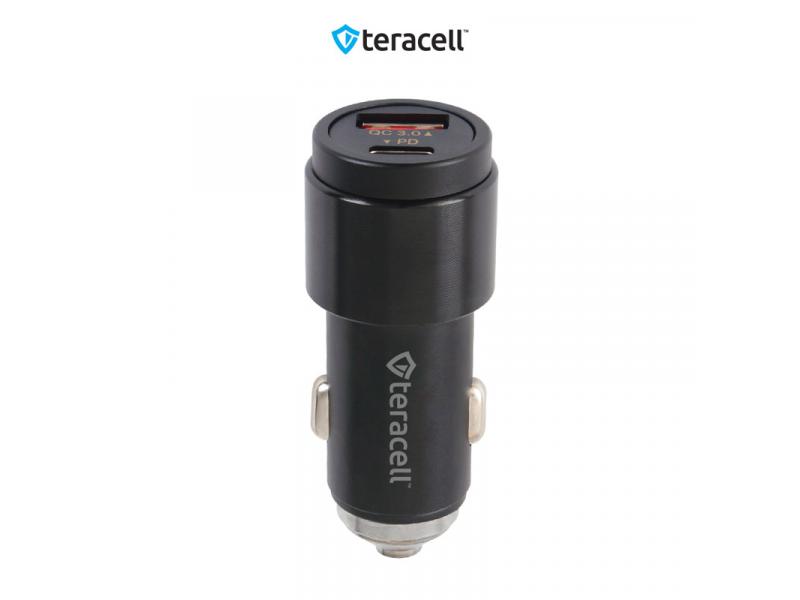 TERACELL EVOLUTION TC-11 45W DUAL AUTO PUNJAČ SA LIGHTNING KABLOM