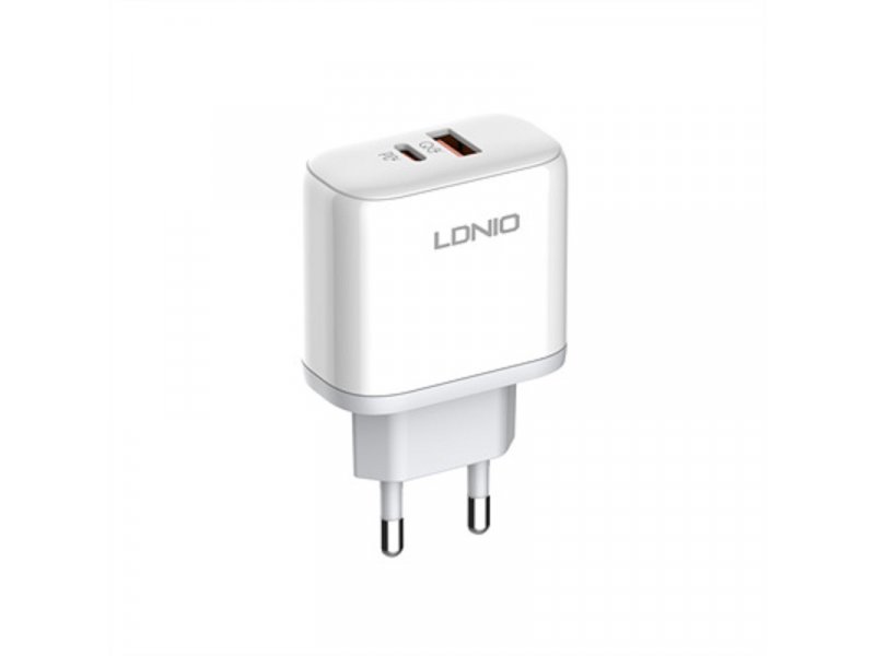 LDNIO A2526C 45W KUĆNI PUNJAČ SA USB-C NA USB-C KABLOM