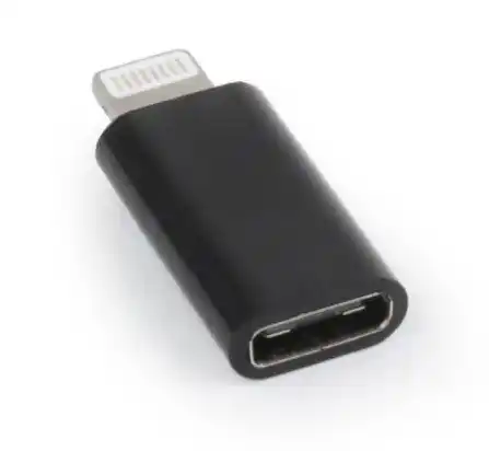 ADAPTER USB LIGHTNING – TIP C GEMBIRD A-USB-CF8PM-01 BLACK