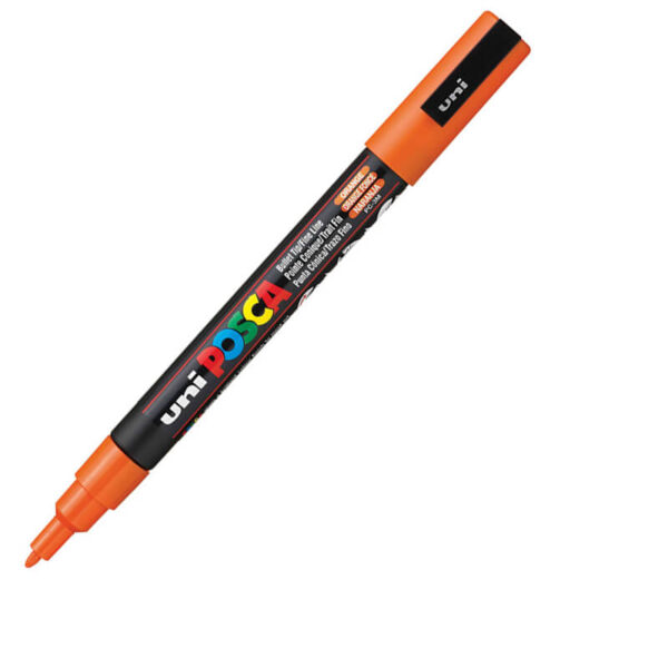 UNI Akrilni Marker POSCA 0.9-1.3mm (PC-3M Narandžasta)