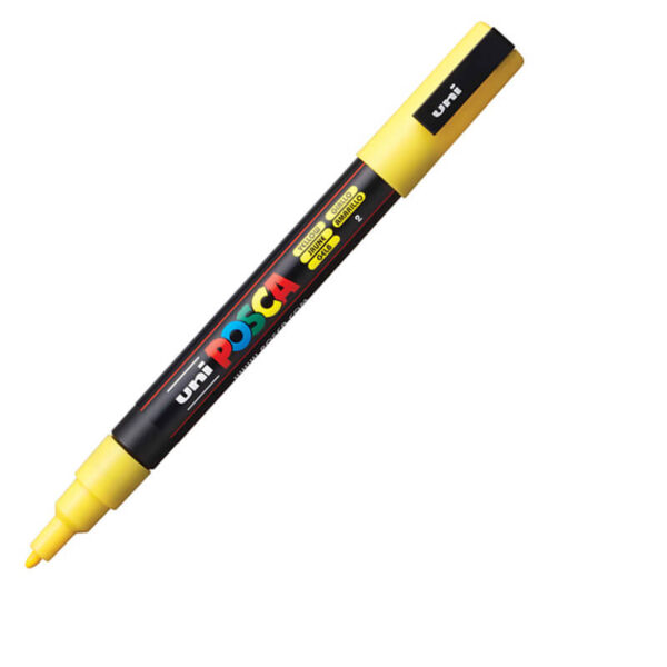 UNI Akrilni Marker POSCA 0.9-1.3mm (PC-3M Žuta)