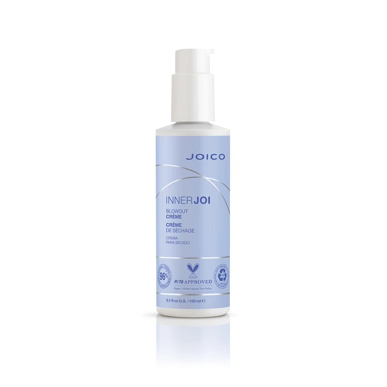 Joico InnerJoi Airdry/Blowout Lotion 150ml – Prirodna krema za stilizovanje i zaštitu od toplote
Joico InnerJoi Airdry/Blowout Lotion 150ml – Prirodna krema za stilizovanje i zaštitu od toplote