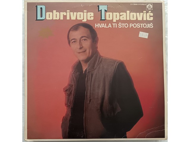 DOBRIVOJE TOPALOVIC - HVALA TI STO POSTOJIS