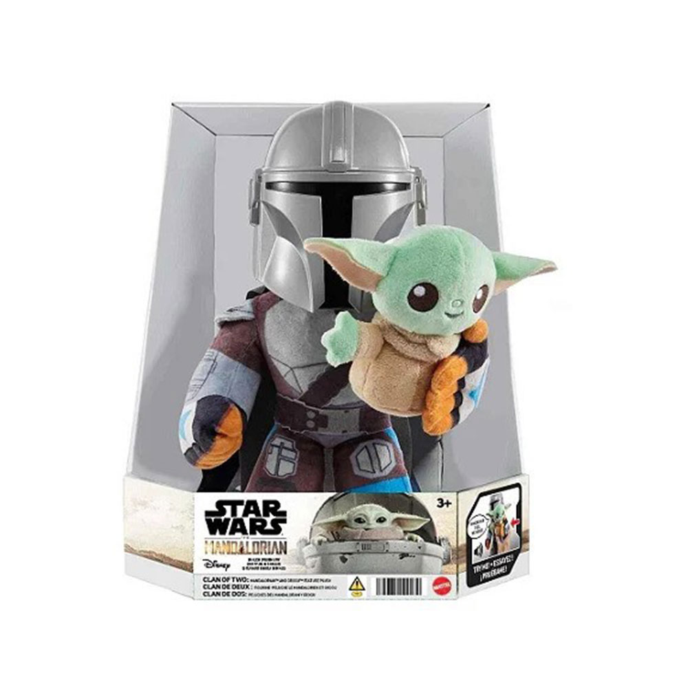 Star Wars Mandalorijan i Grogu plišane figure