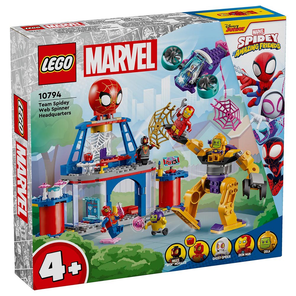 LEGO MARVEL Štab pletača mreža Spajdijevog tima