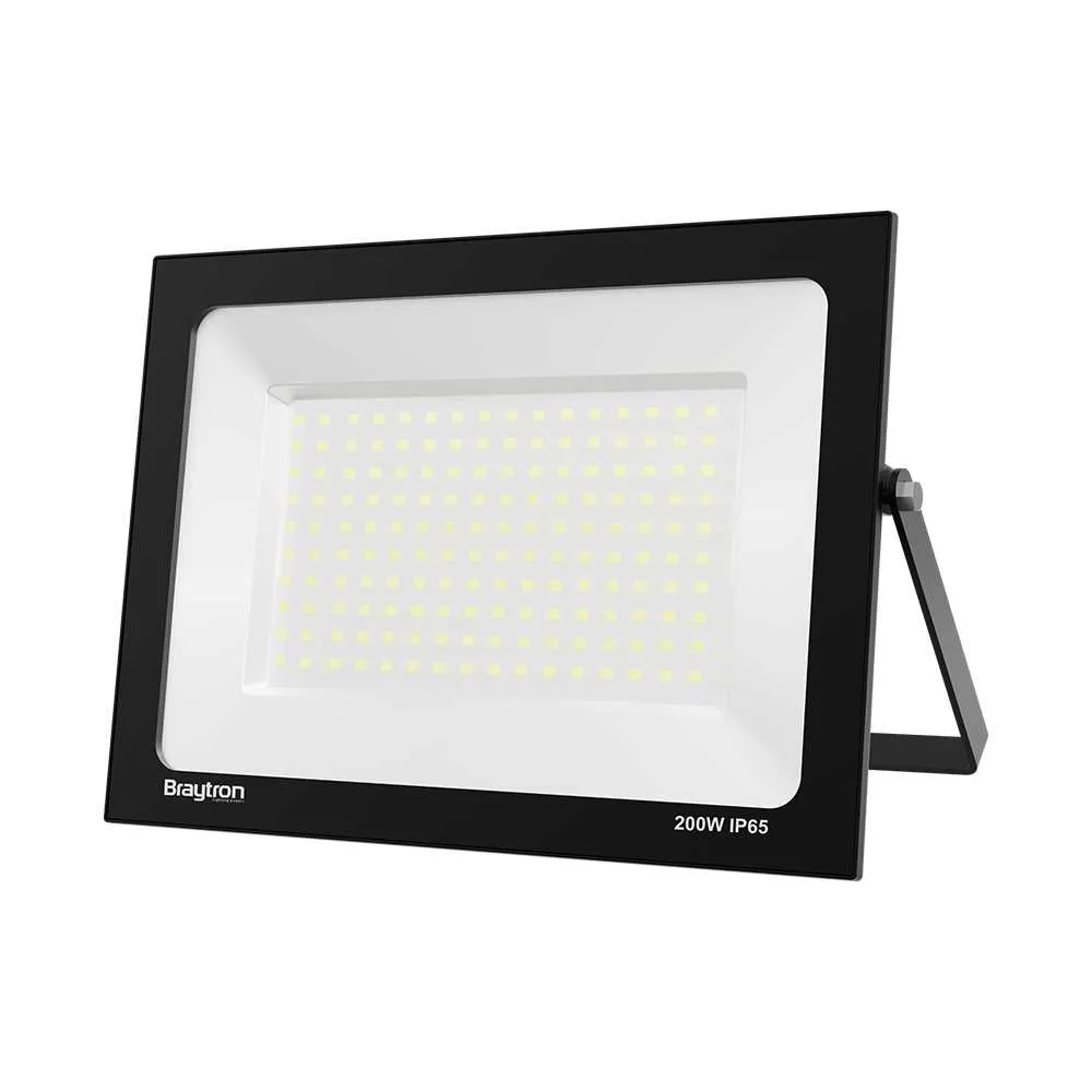 LED REFLEKTOR 200W CRNA 4000K IP65